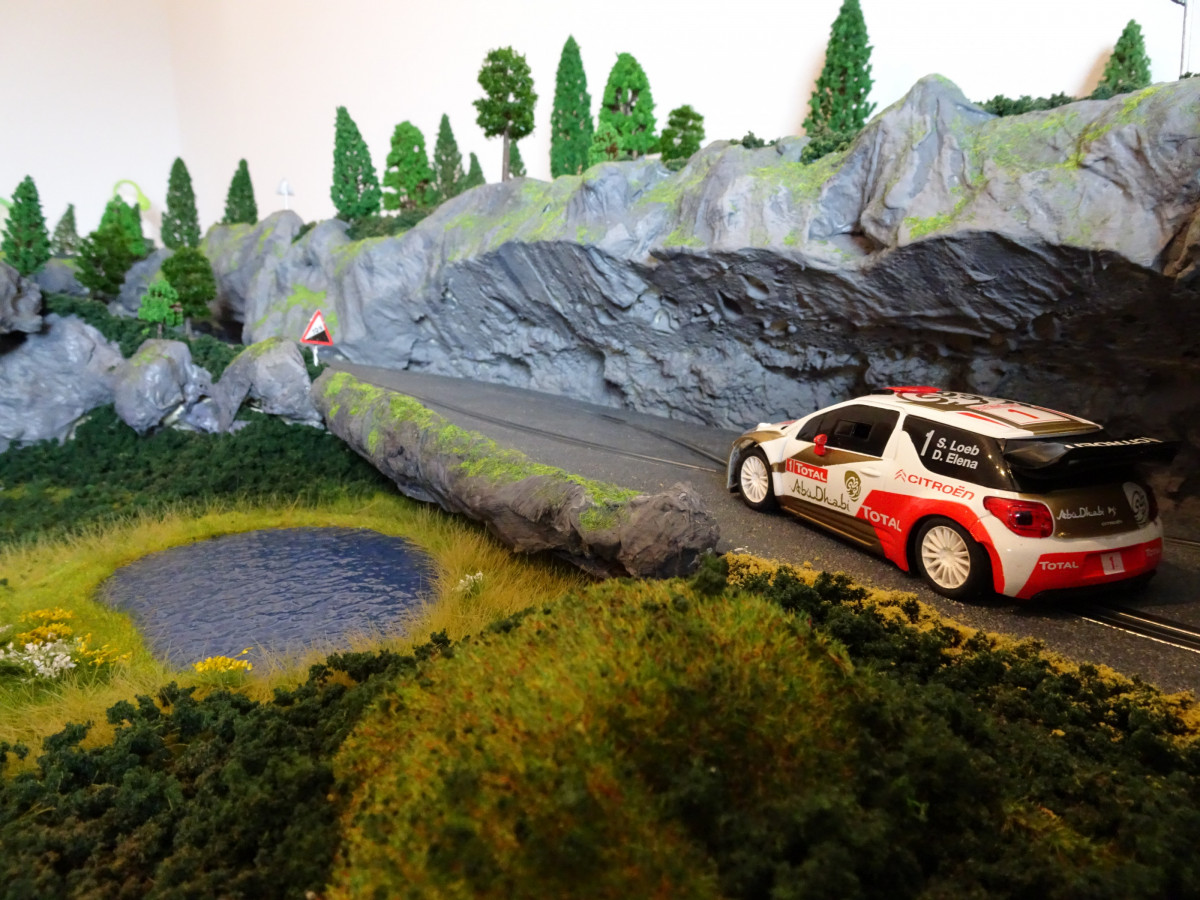 pasionslot - Presentacion de mi circuito de rally - Decoración y S&B de ...